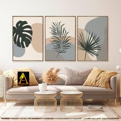 Jual lukisan moderen dinding/lukisan minimalis/pajangan dingding ...