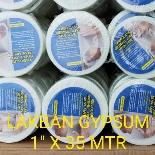 Jual Lakban Gypsum Kain Kasa Lem 3cm Fiber Tape Plafon GRC - Kab ...