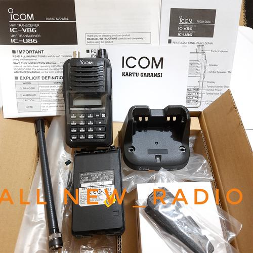 Jual ICOM IC V86 VHF 7 WATT - HT ICOM IC-V86 VHF ICOM V86 VHF POWER 7 WATT - Jakarta Utara ...