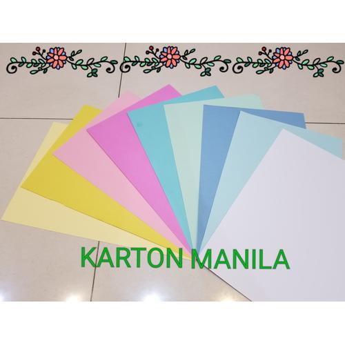 Jual [50 lembar] Kertas Manila / Kertas BC 150gram Folio /A4 - Cream ...