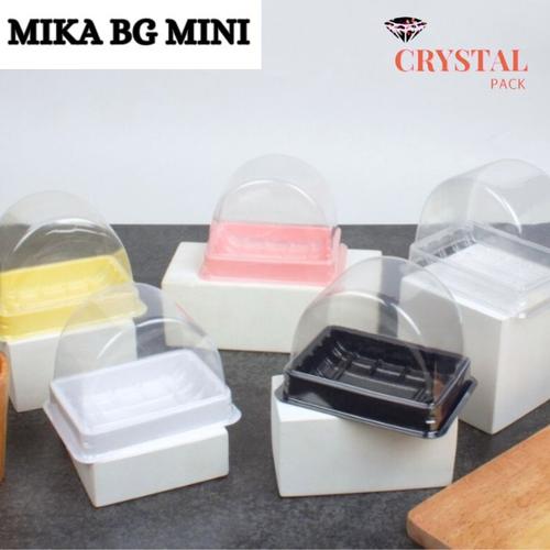 Jual Mika Bolu Gulung BG Mini + Tutup Pack 50pcs / Mika Tray Brownies ...