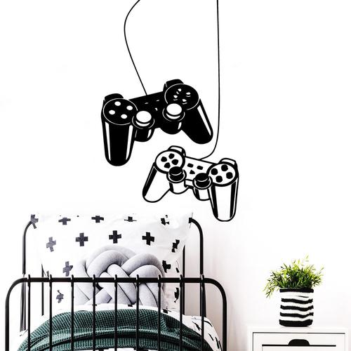 Jual Stiker Stik Game Vinyl Wall Cutting Stickers Gamepad Wallpaper ...
