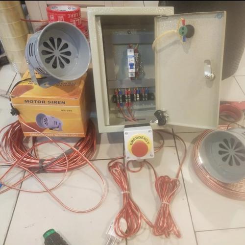 Jual Sirene Emergency Peresmian Gedung/Fire Alarm By Ms.290 Sets Siap ...