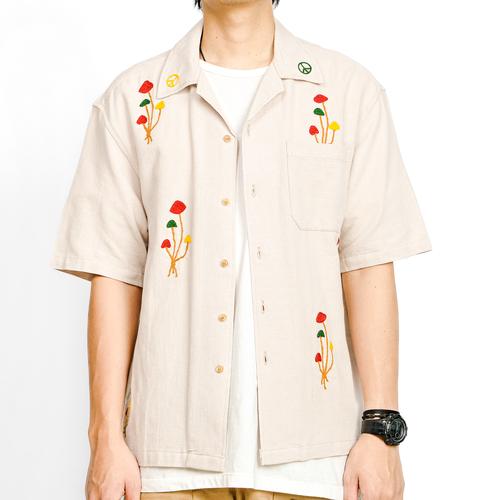 Jual Bespoke Project Linen Khaki Embroidery - S - Kota Bandung ...