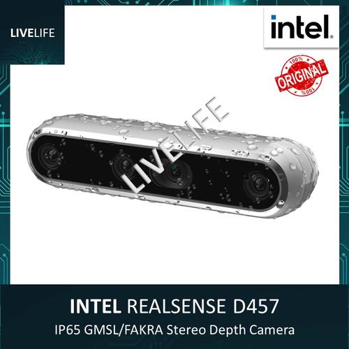 Jual INTEL RealSense D457 - IP65 GMSL / FAKRA Stereo Depth Camera DIY Robot - Kota Tangerang ...