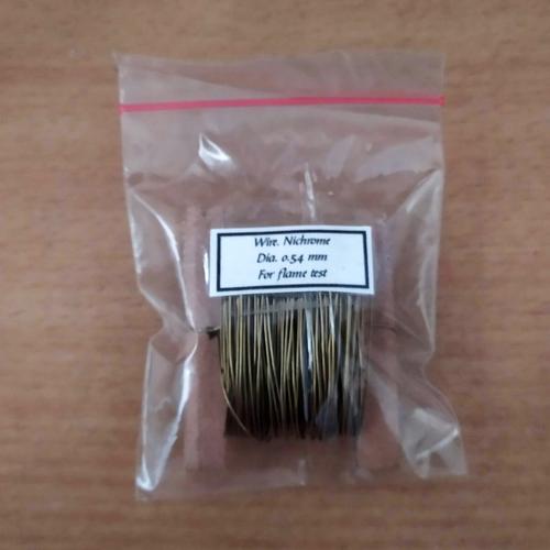 Jual Kawat nikrom, nichrome wire for flame test - Jakarta Utara - Lab ...