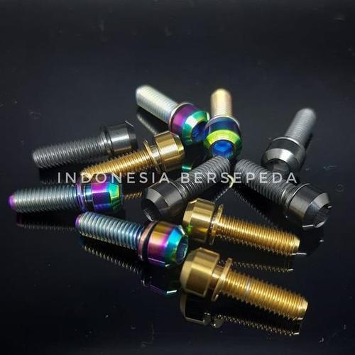 Jual Titanium Bolt M5x16mm - Baut Titanium Multi Purpose Sepeda dan ...