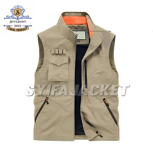 Jual Rompi Outdoor Pria / Vest Pria Casual / Vest Pria Bisnis Terbaru ...