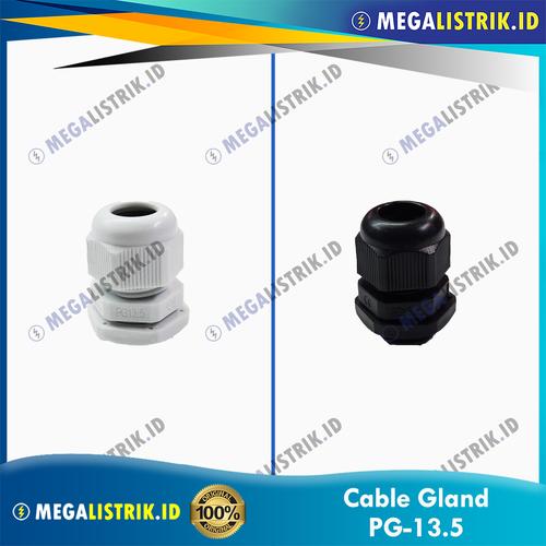 Jual PG-13.5 Cable Gland / Watermur Kabel PG13.5 / Watermoor Nylon 6-12 ...