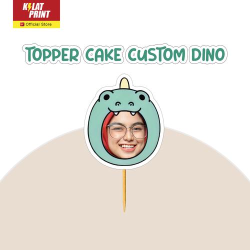Jual Topper Cake Custom Toper Kue Ulang Tahun Dino Edition - Jakarta ...