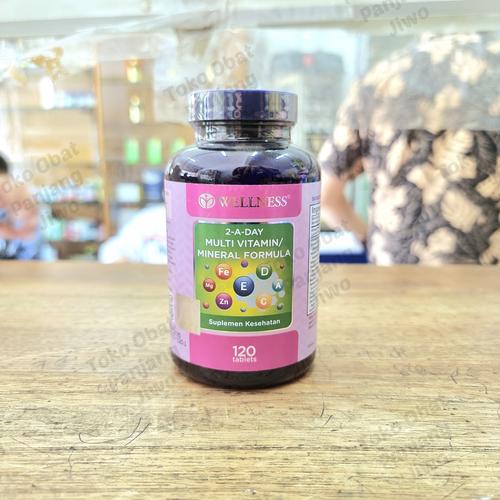 Promo Wellness 2 A Day 60 Tablet - Multivitamin / Mineral 2 A Day - 30 ...