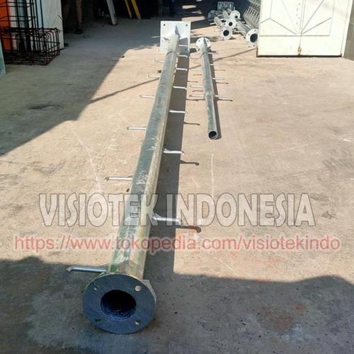 Jual ORIGINAL Tower Monopole 10 Meter / Tower Anti Petir / Single Pole ...