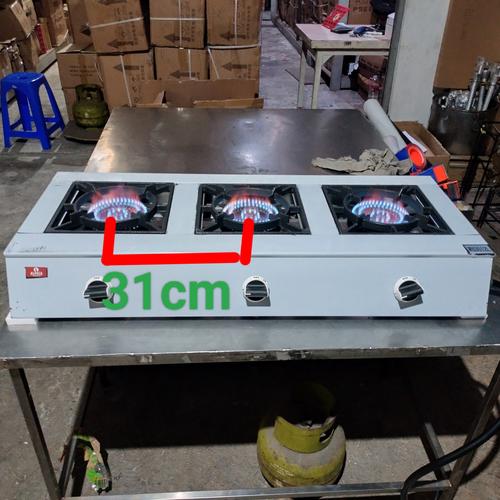 Jual Kompor Api Besar Irit Gas 3 tungku Memanjang - Jakarta Utara ...