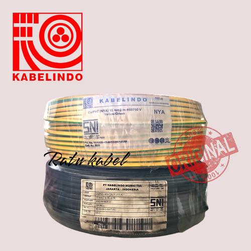 Jual NYA 1x10 mm KABELINDO / KABEL KAWAT TUNGGAL 1 X 10 MM LINDO @100 ...