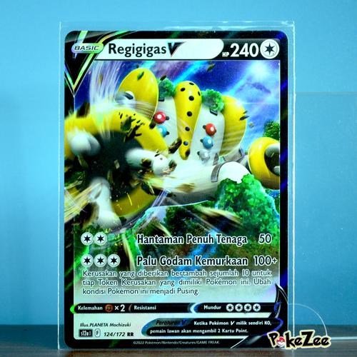Jual Regigigas V RR s12a 124/172 Kartu Pokemon Indonesia TCG - Kota ...