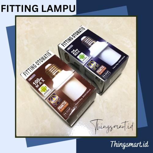 Promo FA-224 Fitting Lampu Otomatis Timer Waktu Setting ON OFF Satuan ...