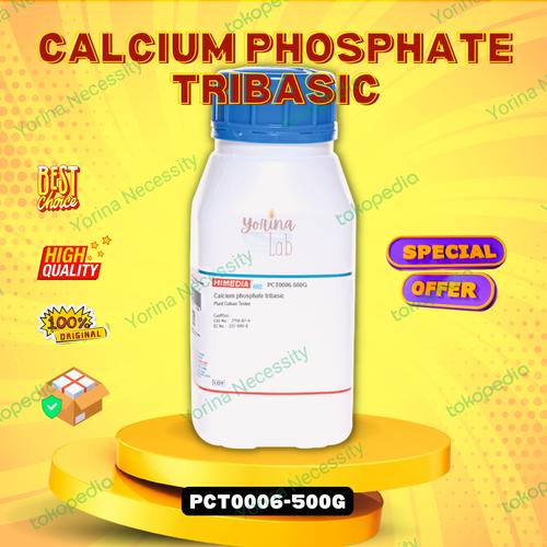 Jual Calcium Phosphate Tribasic | Ca3(PO4)2, Plant Culture Tested, 500 ...