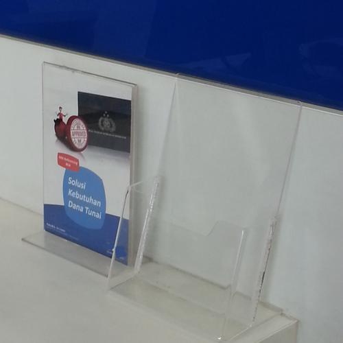 Jual tempat display brosur kertas akrilik acrylic meja - Kota Surabaya ...