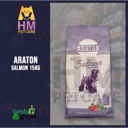 Jual Makanan Anjing/ Dogfood Araton Adult All Breed Salmon 15 kg - Kab ...
