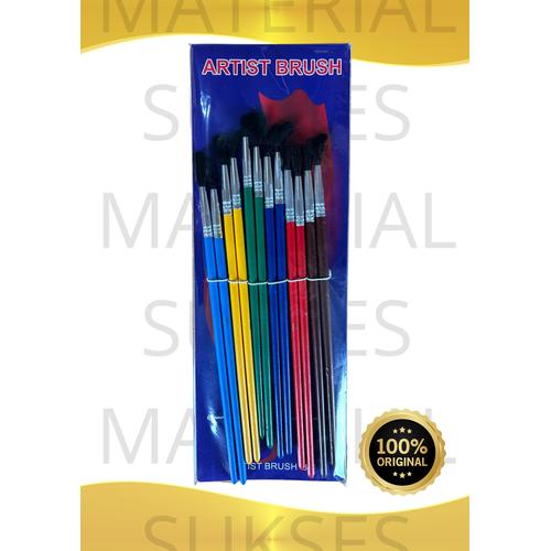Jual KUAS LUKIS WARNA 8 INCH / KUAS CAT WARNA / KUAS CAT AIR - Jakarta ...