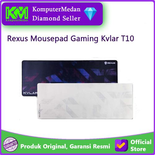 Jual Rexus Mousepad Gaming Kvlar T10 - 80cm Waterproof - Putih - Kota ...
