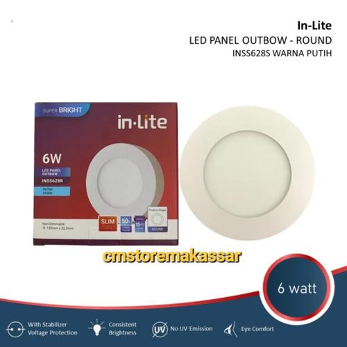 Jual Lampu Panel Light LED Inlite Outbow Bulat 6W 12W 18W Downlight ...
