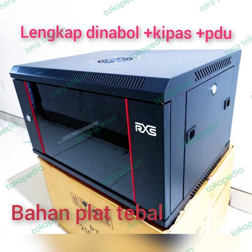 Jual close rack/rak wallmount rack 6u rak server RXS rack server ...