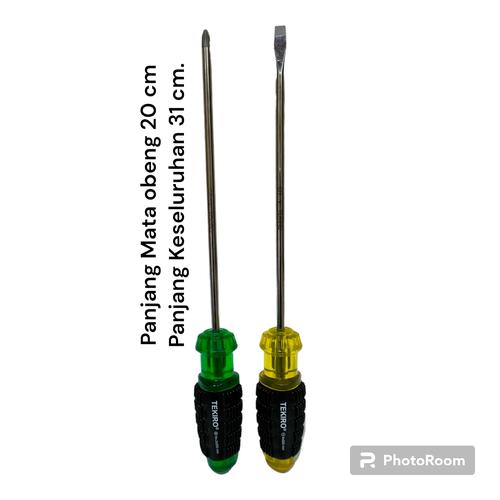 Jual Obeng Tekiro Set 2 Pcs 20 Cm - Obeng Bengkel Mekanik Panjang ...