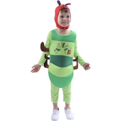 Jual The Very Hungry Caterpillar Kids Costume Halloween Kostum Ulat ...