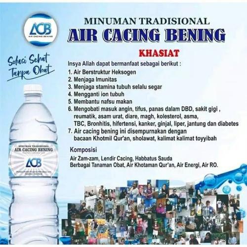 Jual Air Cacing Bening ACB Original Ukuran 330 ml - Kota Cimahi ...