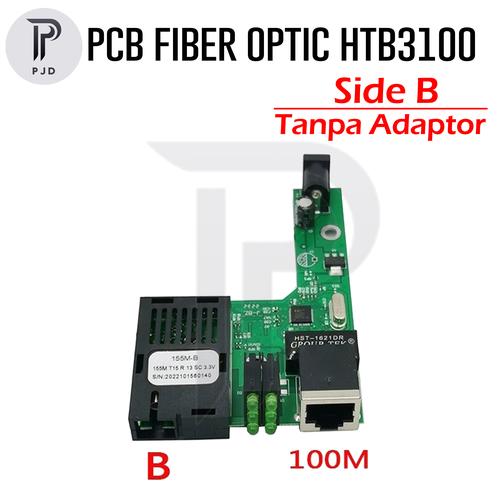 Jual PCB Netlink HTB-3100 A+B Side A Side B Fiber Optic Media Converter ...