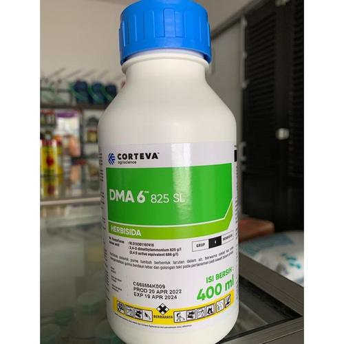 Jual Herbisida Daun Lebar DMA6 825 SL - 400 ML Selektif Tanaman padi ...
