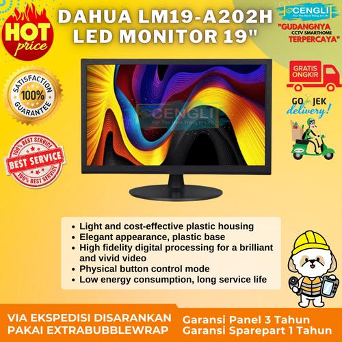 Promo Monitor LCD 19" Megavision 19 inch Monitor PC Kantor Monitor Cctv ...