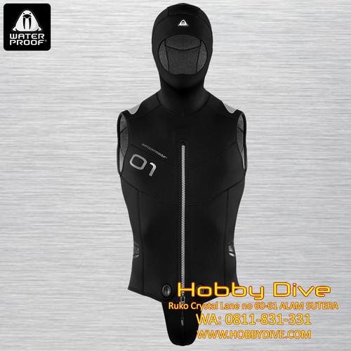 Jual Waterproof Overvest 5mm With Hood Man O1 - Scuba Diving Alat ...