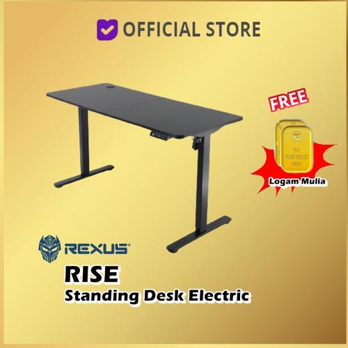 Promo Rexus Rise Standing Desk RXD-146 Electric Gaming Desk Meja Cicil ...