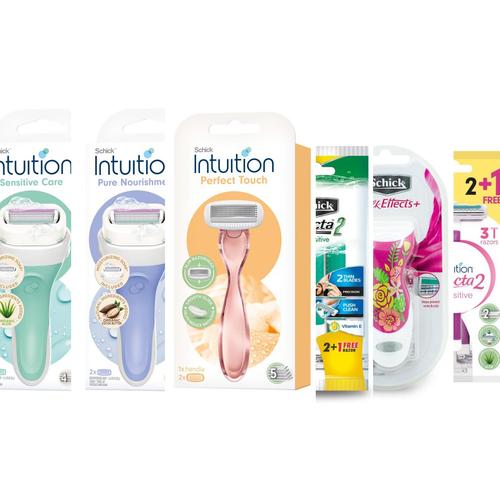 Jual Schick Intuition/Exacta/Silk (2/4/5 Blades)(Kit/Refill) Alat Cukur ...