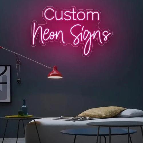 Jual Custom Lampu Nama Neon Flex Tulisan Menyala Neon Sign - 5 Huruf ...