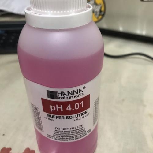 Jual Hanna Buffer Solution pH 4 HANNA HI 7004 Kemasan 250 ml - Jakarta Pusat - MARSADALAB ...