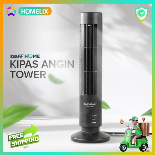 Jual Kipas Angin Mini USB Meja Desk Fan Tower Leafless Ultra Quite ...