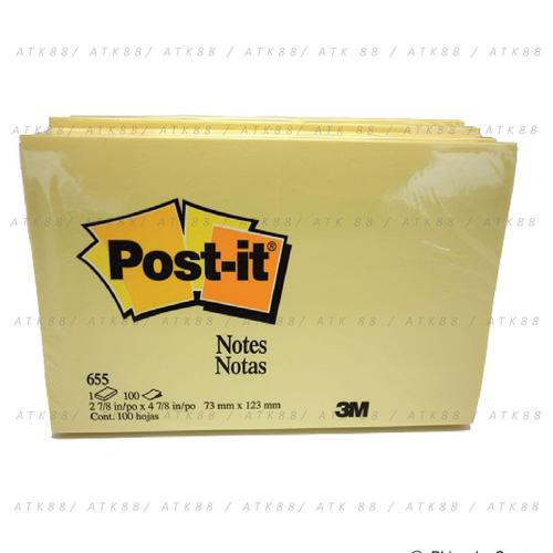 Jual Sticky Notes Post-it No. 656 1 Pad. 47.6 x 73 mm - Kota Bandung ...