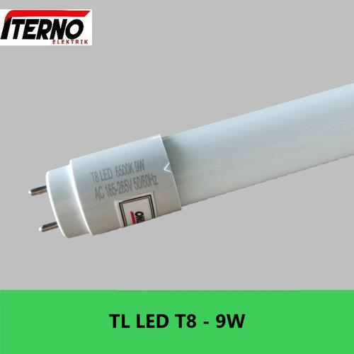 Jual Lampu TL LED 9W T8 60cm Putih Glass 6500K - Dengan Bubble - Kota ...