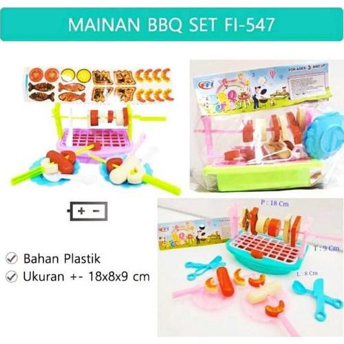 Jual MAINAN BARBEQ / BBQ SERIES / ALAT PANGGANG MINI FI 547 - Jakarta ...