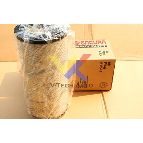 Jual Air Filter Udara Yanmar 119117-12560 SFA 8889P A-5541 A5541 Sakura ...