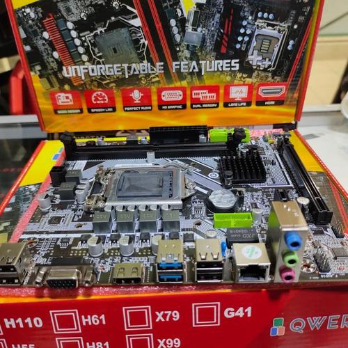 Jual Mainboard Qwerty H110M - Lga1151 Ddr4 Itx Intel Gen 6 Dan 7 With Hdmi - Jakarta Barat ...