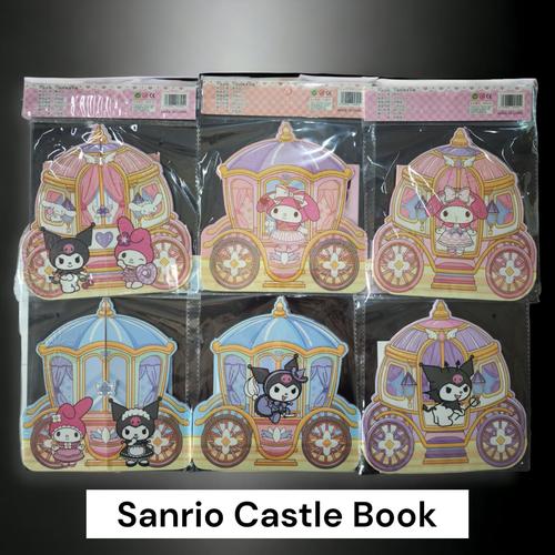 Jual STIKER BUKU SANRIO MODEL CASTLE DRESS UP KOSTUM KURUMI MELODY ...