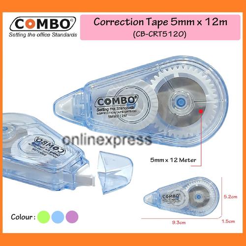 Jual Correction Tape 12 Meter / Pita Koreksi / Tipe-x Kertas / Stipo ...