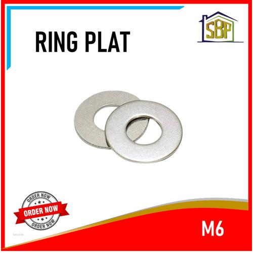 Jual Ring Plat M6 Untuk Long Drat As Drat per 100 Pcs - Jakarta Barat ...