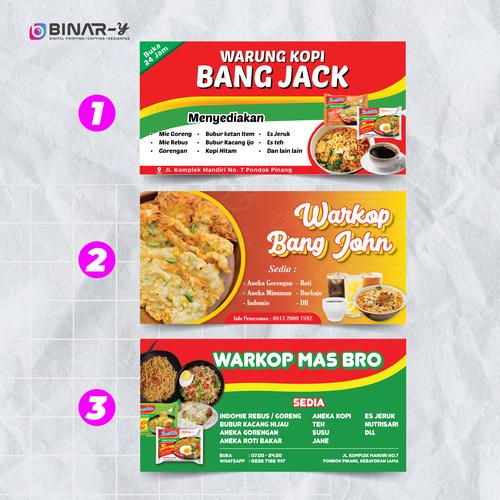 Jual Spanduk Banner Warmindo / Warkop Burjo - Jakarta Selatan - Binary ...