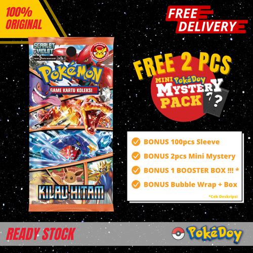 Jual Kartu Pokemon KILAU HITAM Indonesia Booster Pack Box SV3S Scarlet TCG - Booster Box ...