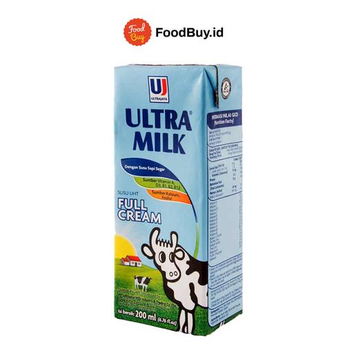 Jual Ultramilk Susu UHT Full Cream 200 gr - Kota Denpasar - FoodBuy ...